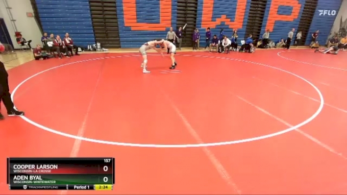 157 lbs 3rd Place Match - Cooper Larson, Wisconsin-La Crosse vs Aden ...