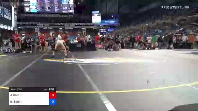 145 lbs Consi Of 16 #2 - Jackson Polo, New York vs Anthony Bahl, Indiana