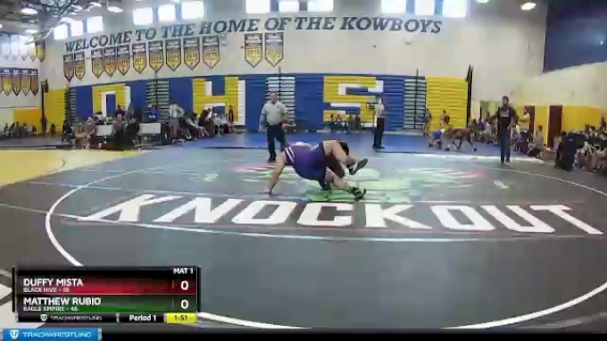 195 lbs Round 2 (8 Team) - Matthew Rubio, Eagle Empire vs Duffy Mista ...