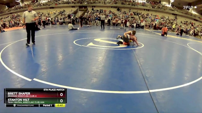 90 lbs 5th Place Match - Brett Shafer, Branson Wrestling Club-A vs ...