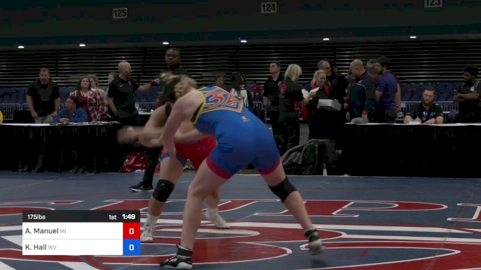 175 lbs Final - Amarisa Manuel, MI vs Kaylie Hall, WV