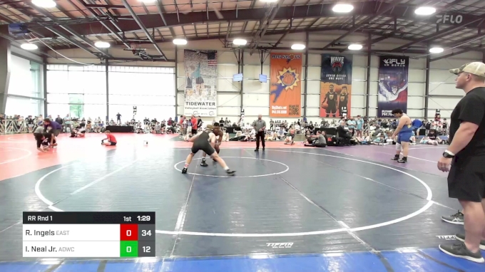 182 lbs Rr Rnd 1 - Riley Ingels, Eastern NC Wrestling vs Ivan Neal Jr ...