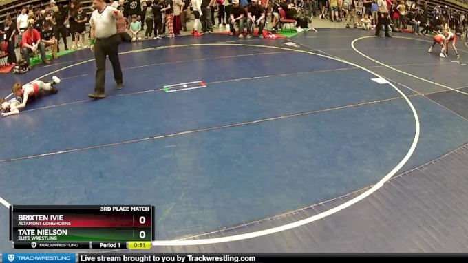 75 lbs 3rd Place Match - Brixten Ivie, Altamont Longhorns vs Tate ...