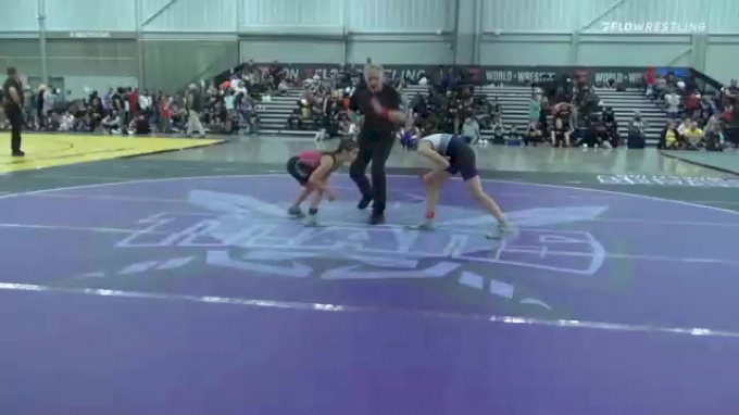 85 lbs Prelims - Eleanor Polking, Ggb vs Zaylyn Woods, Azle Wrestling Club