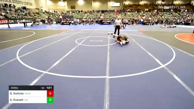 120 lbs Round Of 32 - Delton Switzler, Warriors Of Christ (WOC) vs A.J ...