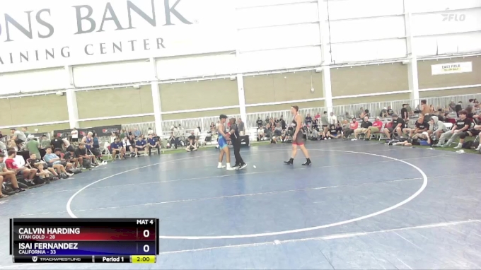 175 lbs Round 3 (8 Team) - Calvin Harding, Utah Gold vs Isai Fernandez ...
