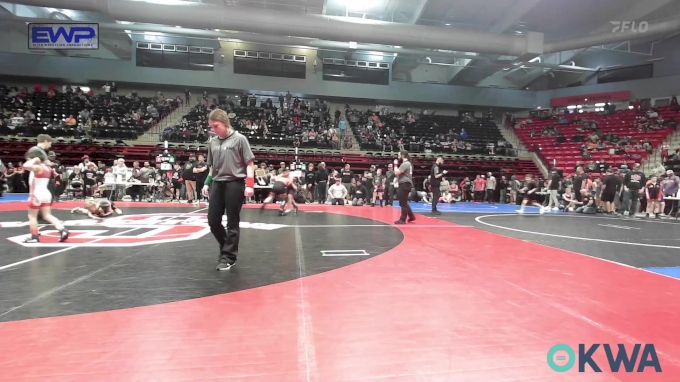 Rr Rnd 1 - Beaux-Everett Minnick, Catoosa Wrestling vs Kaleb Rains ...