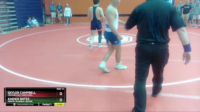 182 lbs Semifinal - Skyler Campbell, Crossroads Wrestling vs Kaiden ...