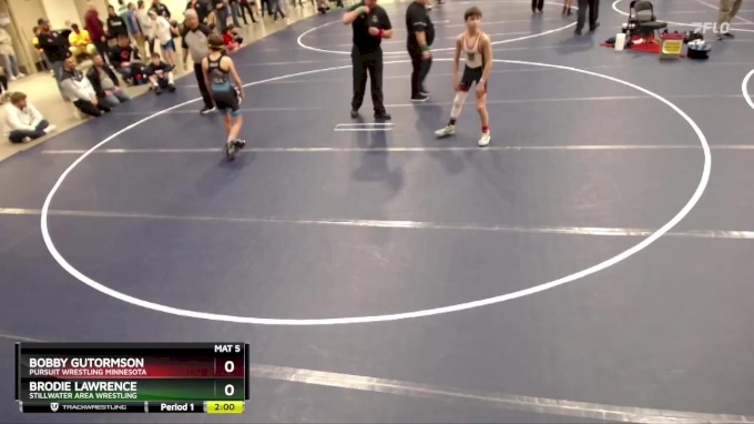97 lbs 5th Place Match - Brodie Lawrence, Stillwater Area Wrestling vs ...