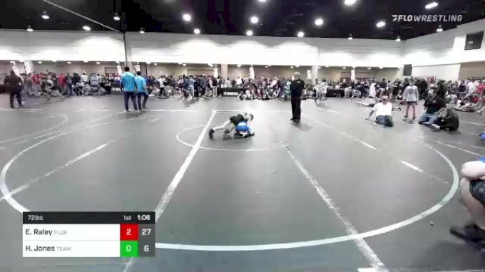 72 lbs Rr Rnd 3 - Ethan Raley, Florida Scorpions vs Hunter Jones, Team ...