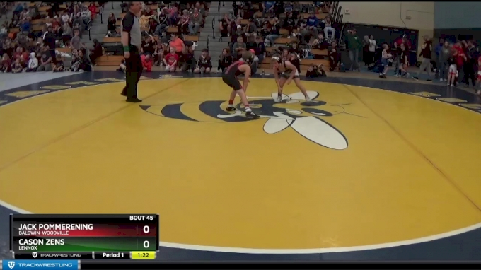 65 lbs Cons. Round 2 - Jack Pommerening, Baldwin-Woodville vs Cason ...