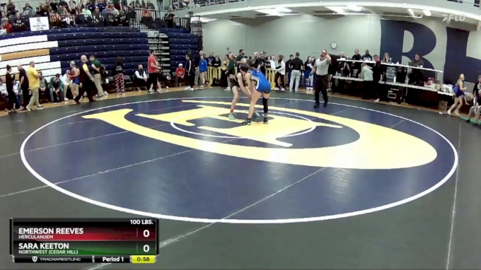 100 lbs. Cons. Round 7 - Emerson Reeves, Herculanuem vs Sara Keeton ...