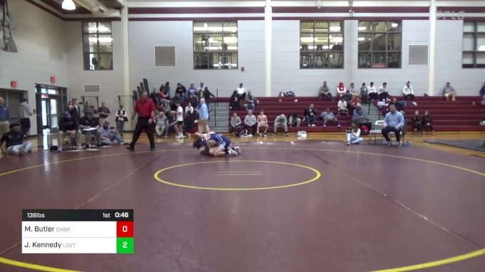 138 lbs Consi Of 8 #2 - Mason Butler, Christian Brothers vs Jake ...