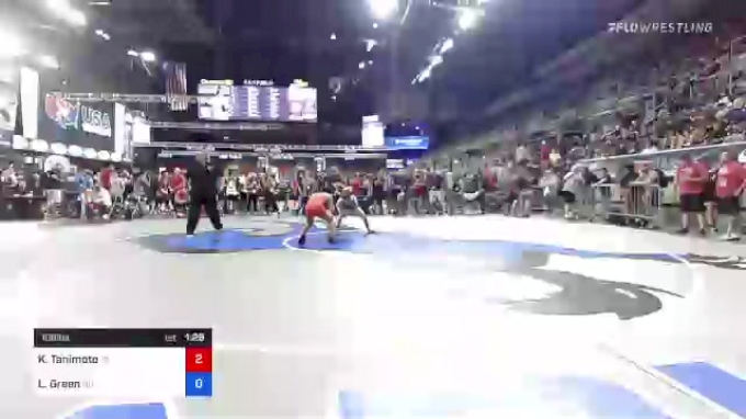106 lbs Round Of 64 - Kody Tanimoto, Texas vs Luke Green, Ohio