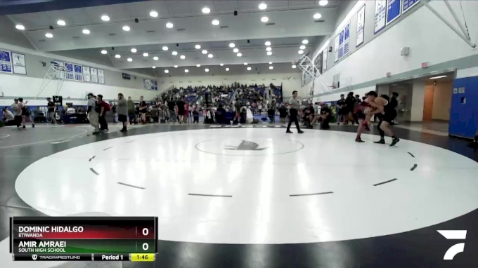 165 lbs Semifinal - Dominic Hidalgo, Etiwanda vs Amir Amraei, South ...