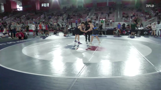 132 lbs Cons. Round 3 - Bryson Teunissen, Illinois vs Elijah Scriven ...