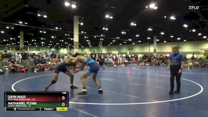 145 lbs Round 1 (6 Team) - Zayn Niazi, Explorer Wrestling vs Nathaniel ...