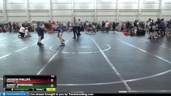 210 lbs Round 7 (10 Team) - JACKSON PHILLIPS, Team 922 vs Danny ...