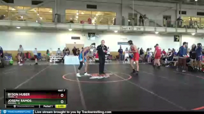 149 lbs 2nd Wrestleback (16 Team) - Byson Huber, Texas vs Joseph Ramos ...