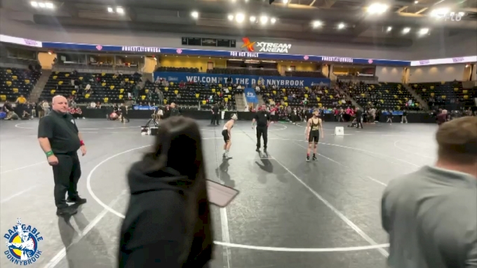 106 lbs Quarterfinal - Dawson Wardlow, Waverly-Shell Rock vs Ty Martin ...