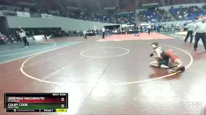 6A-113 lbs Semifinal - Colby Cook, West Linn vs Jeremiah Wachsmuth ...