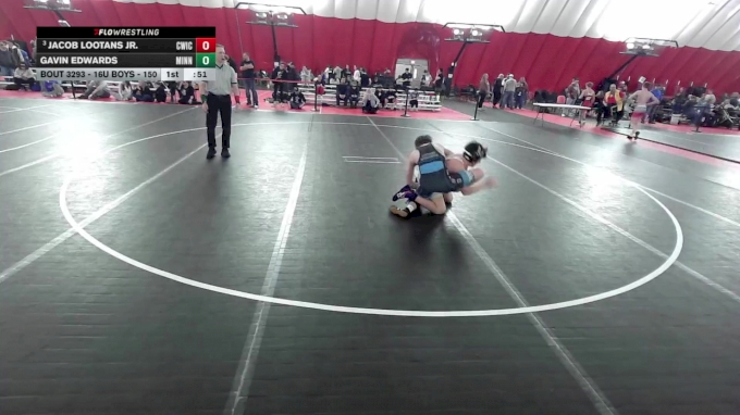 16U Boys - 150 lbs Cons. Semis - Jacob Lootans Jr., CrassTrained: Weigh ...