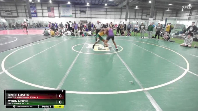 144 lbs Round 1 (4 Team) - Myrin Nixon, GREAT BRIDGE WC vs Bryce Luster ...