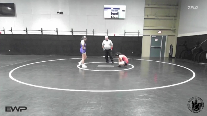 135 lbs Cons. Round 4 - Jenessie Gil, Salinas vs Mina Van Roy, Gunn