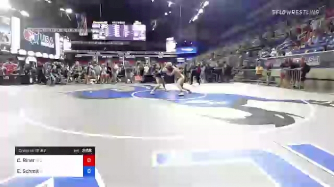 132 lbs Consi Of 16 #2 - Ciara Riner, West Virginia vs Ella Schmit, Iowa