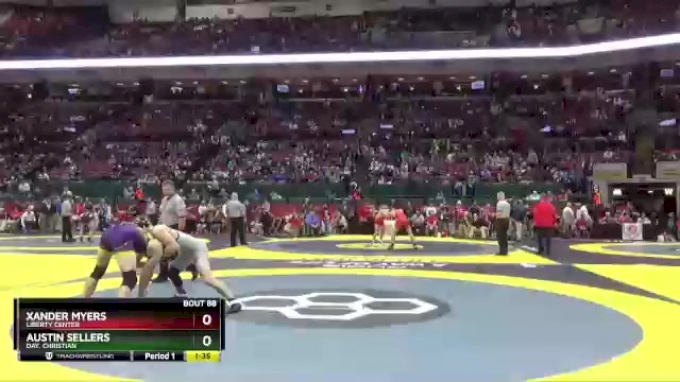 D3-175 lbs Champ. Round 1 - Austin Sellers, Day. Christian vs Xander ...