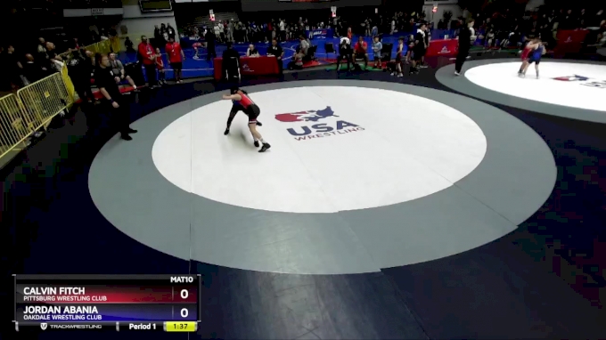 84 lbs Cons. Semi - Calvin Fitch, Pittsburg Wrestling Club vs Jordan ...