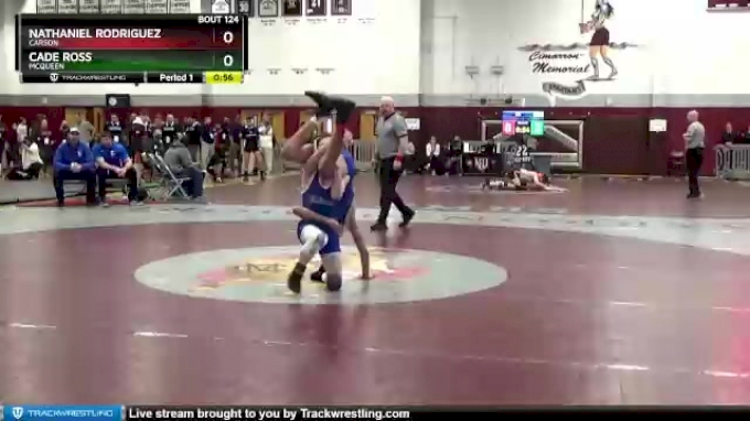 120 lbs Cons. Round 2 - Cade Ross, McQueen vs Nathaniel Rodriguez, Carson