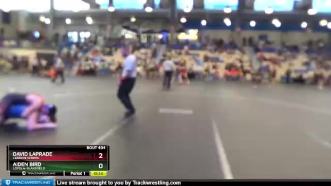 195 lbs 7th Place Match - Aiden Bird, Loyola-Blakefield vs David ...