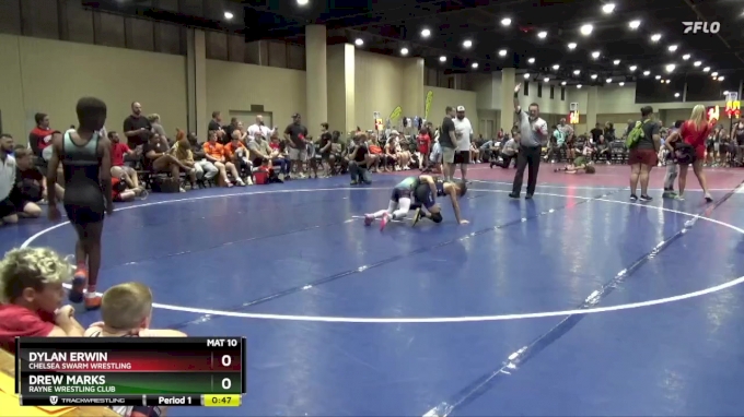 70 lbs Cons. Round 3 - Drew Marks, Rayne Wrestling Club vs Dylan Erwin ...