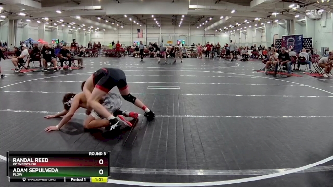 180 lbs Round 3 - Randal Reed, CP Wrestling vs Adam Sepulveda, FLOW