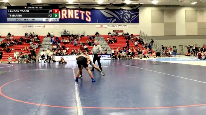 149 lbs Cons. Semi - Tj Martin, Pennsylvania College Of Technology vs ...