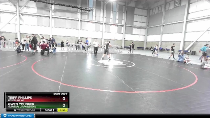 107-110 lbs Round 1 - Tripp Phillips, Moses Lake WC vs Gwen Younger ...