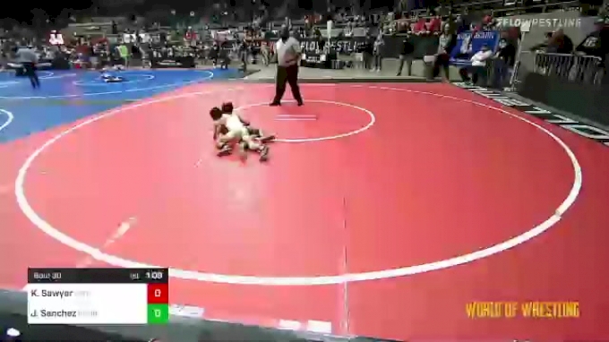 70 lbs Rd Of 32 - Kayden Sawyer, Webb City Youth Wrestling vs Jaxon ...