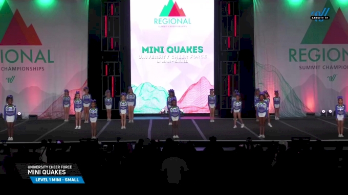 University Cheer Force - Mini Quakes [2025 L1 Mini - Small Day 2] 2025 ...
