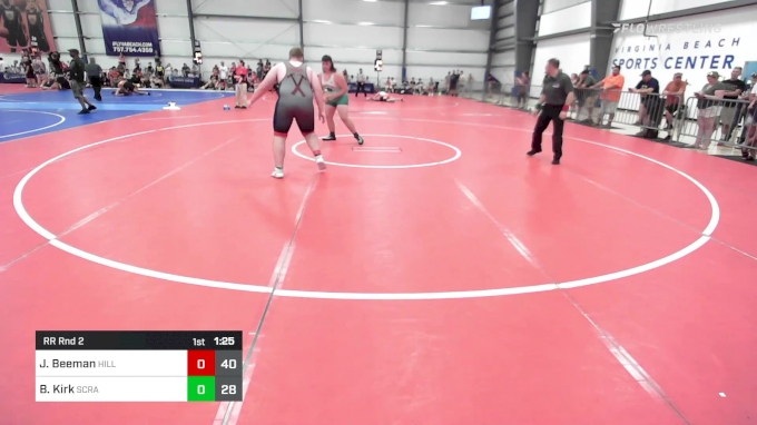 285 lbs Rr Rnd 2 - Jake Beeman, Hillbilly Hammers vs Blake Kirk ...