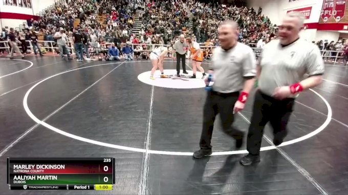 235 lbs 3rd Place Match - Aaliyah Martin, Dubois vs Marley Dickinson ...
