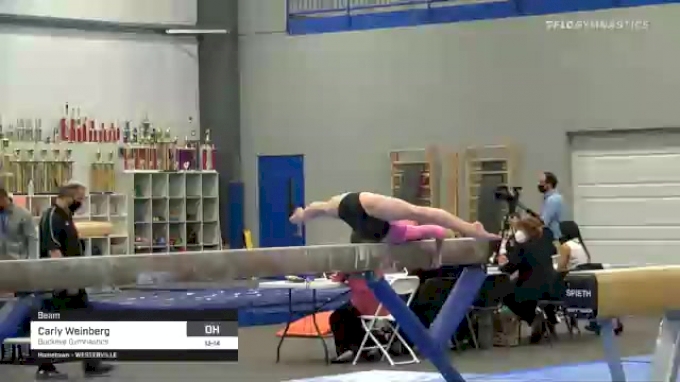 Carly Weinberg Beam Buckeye Gymnastics 2021 American Classic And