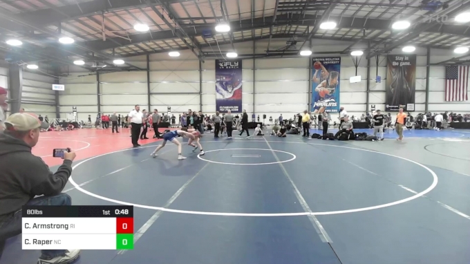 80 lbs Consolation - Chace Armstrong, RI vs Carson Raper, NC