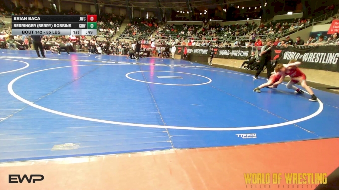85 lbs Consi Of 8 #2 - Brian Baca, Juggernaut Wrestling Club vs ...