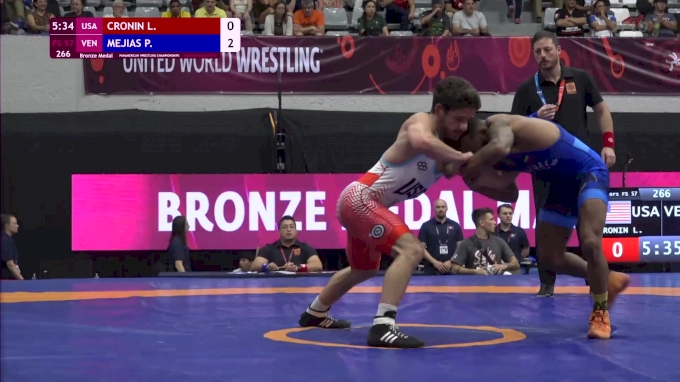 57 kg Bronze - Liam Cronin, USA vs Pedro Mejias, VEN