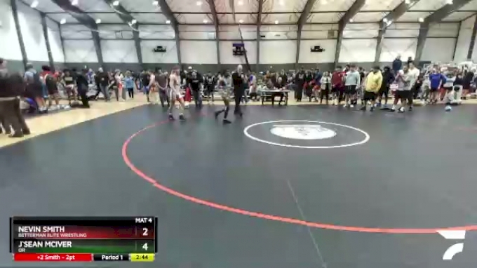 138 lbs Champ. Round 1 - Nevin Smith, Betterman Elite Wrestling vs J ...