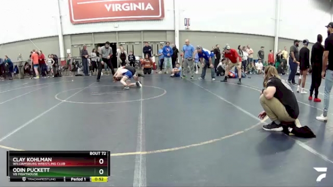 70 lbs Cons. Round 4 - Odin Puckett, VB FIGHTHOUSE vs Clay Kohlman ...