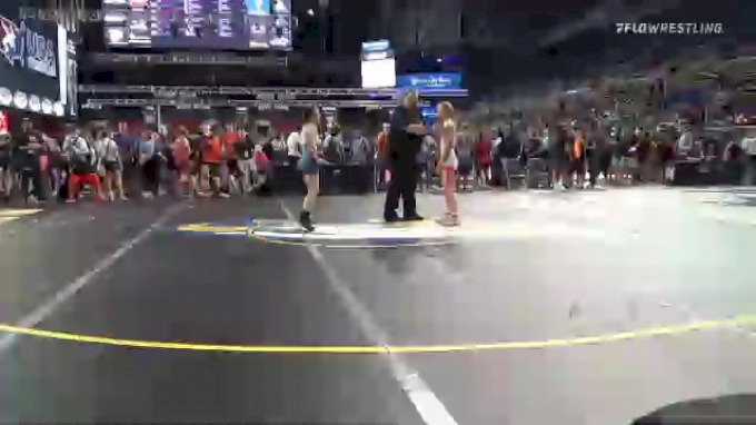 100 lbs Round Of 32 - Ava McNeal, Iowa vs Katey Valdez, Colorado