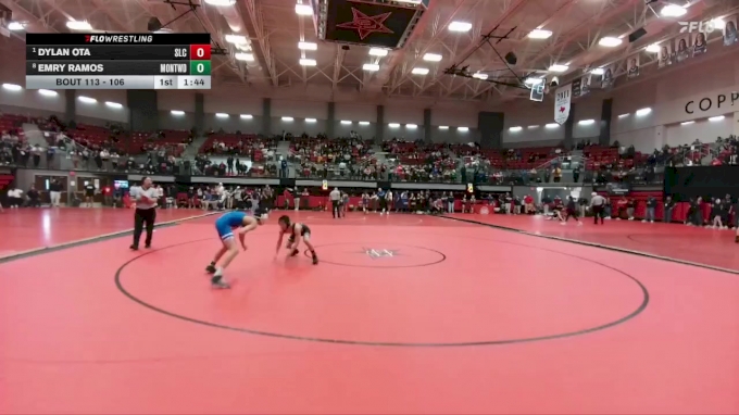 106 lbs Quarterfinal - Dylan Ota, Southlake Carroll vs Emry Ramos, Montwood