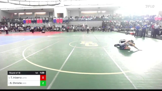 106 lbs Round Of 16 - Tatianna Irizarry, Ledyard vs Seth Christie ...